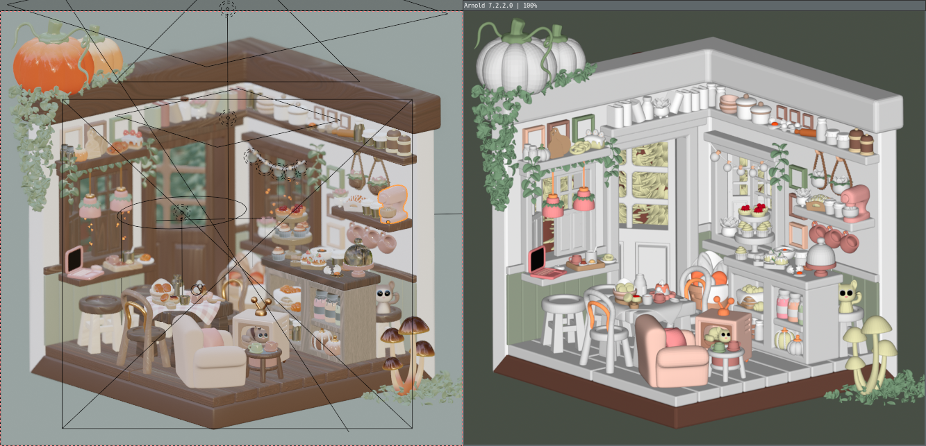 Blender to Arnold Export - Part III: Base Color | Jan Walter R&D